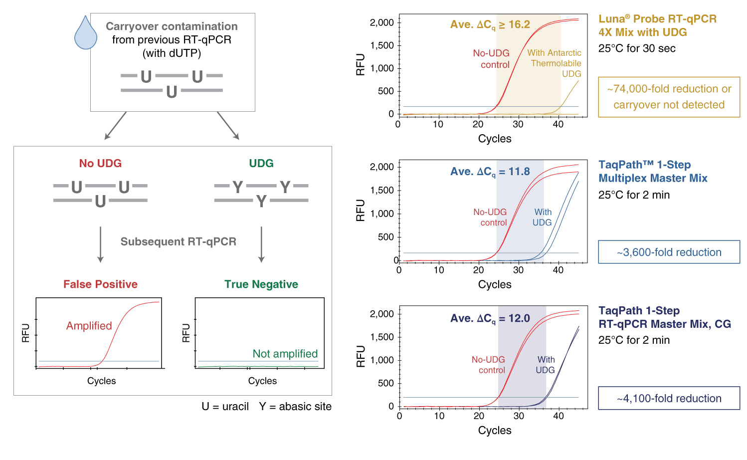 Luna® Probe One-Step RT-qPCR 4X Mix with UDG | NEB