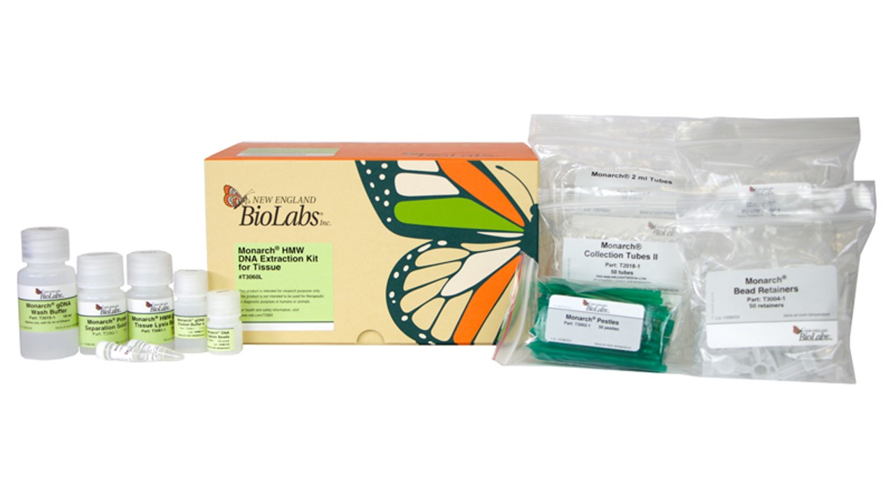 Monarch® HMW DNA Extraction Kit for Tissue | NEB